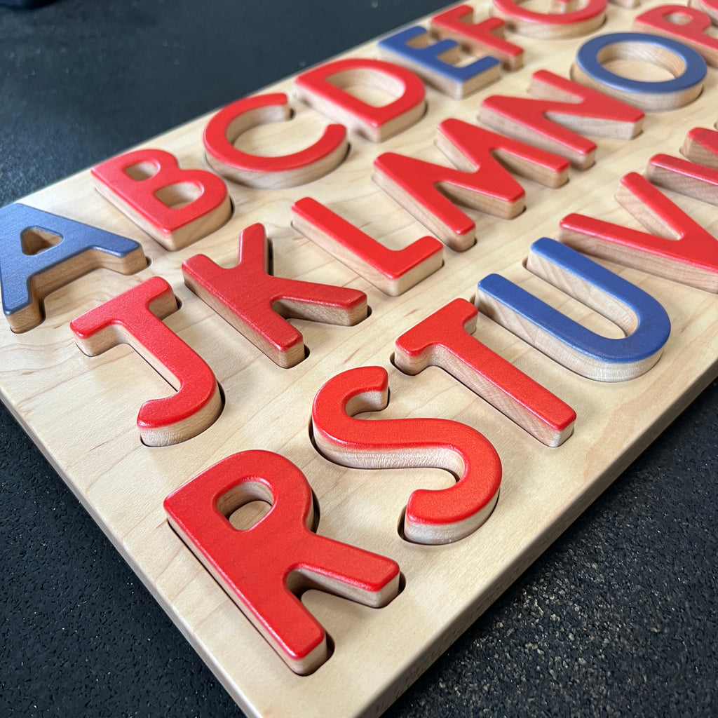 Alphabet Puzzle - Montessori – Treasures From Jennifer