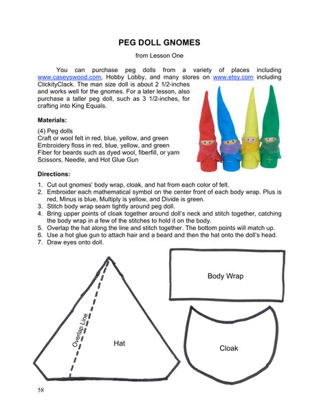 PDF: "The Gnomes' Gemstones" Math Story for K-3rd – Treasures From Jennifer
