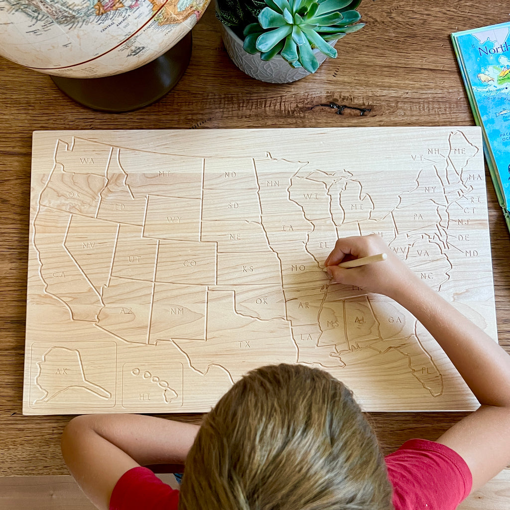 USA Tracing Board – Treasures From Jennifer