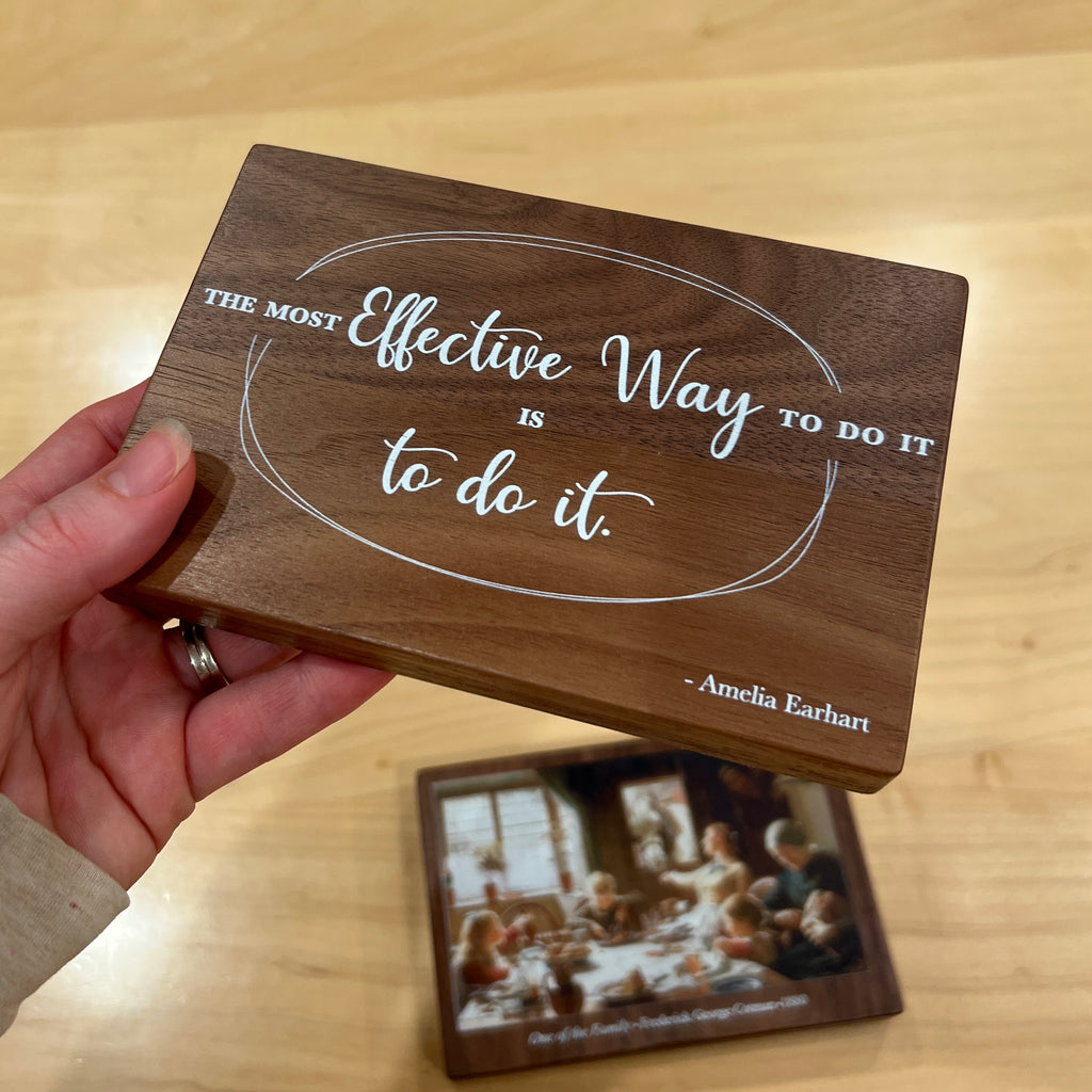 Custom Wooden Desk Sign – Treasures From Jennifer