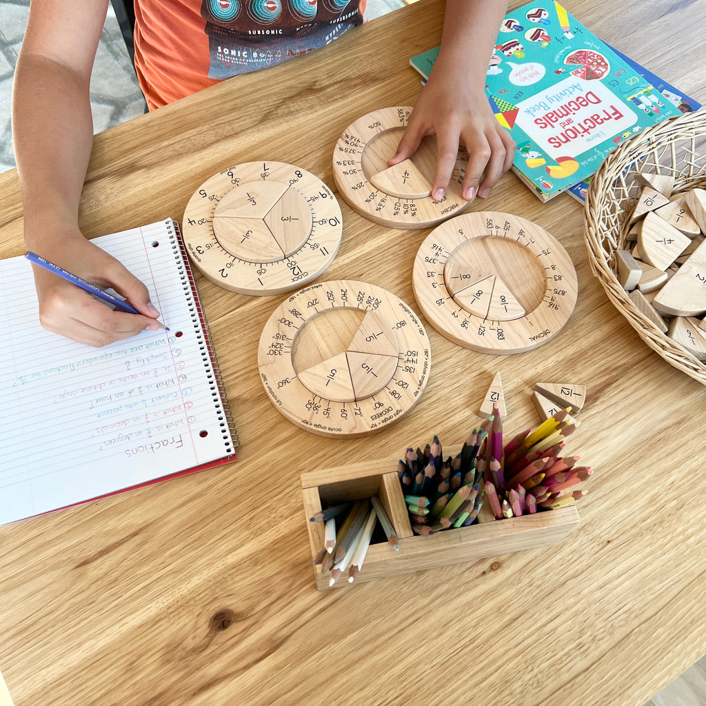 Fraction Wedges - Conversion Tray – Treasures From Jennifer