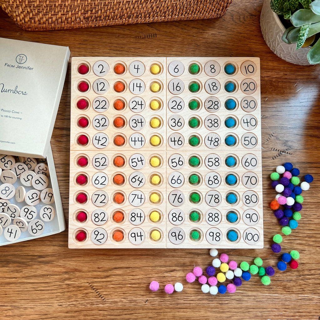 Small Coins - Numbers Set – Treasures From Jennifer