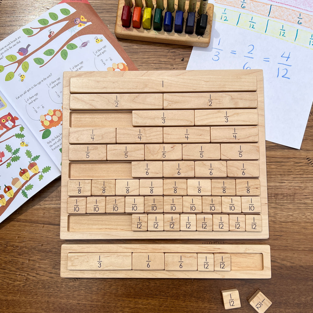 Fraction Bars Set – Treasures From Jennifer