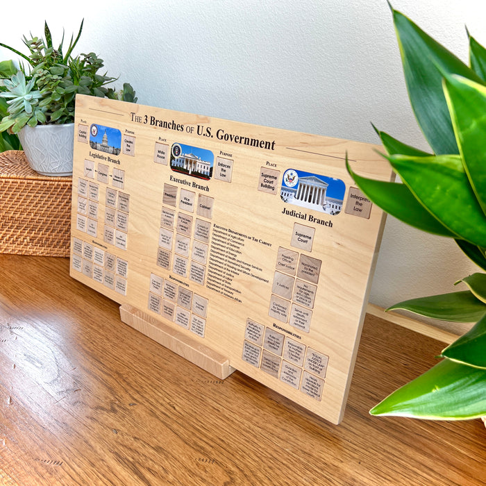 Branches of U.S. Government Puzzle – Treasures From Jennifer