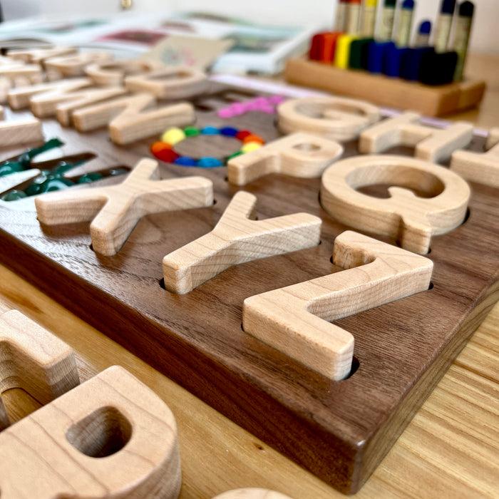 Alphabet Puzzle - Uppercase – Treasures From Jennifer