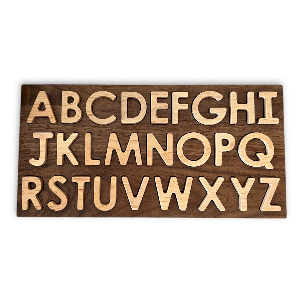 Alphabet Puzzle - Uppercase – Treasures From Jennifer