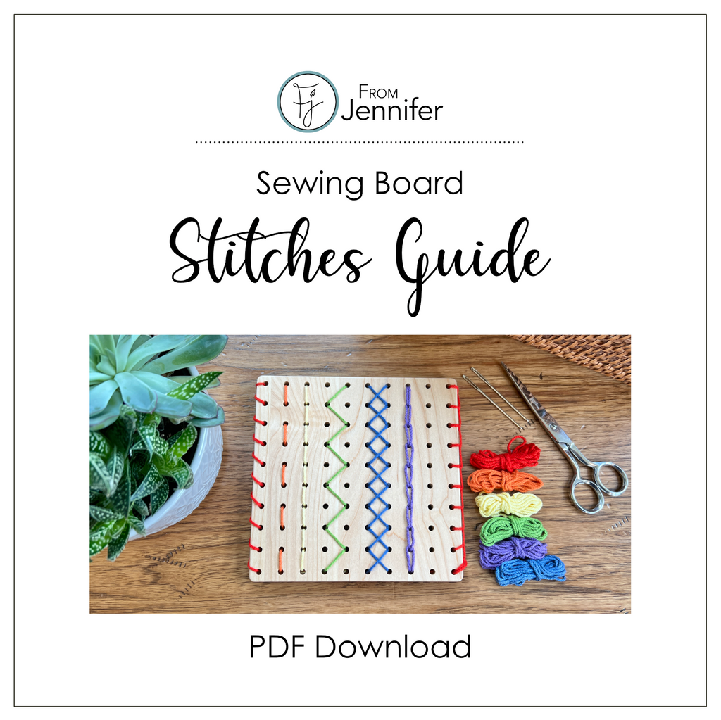 PDF: Sewing Board "Stitches Guide" – Treasures From Jennifer