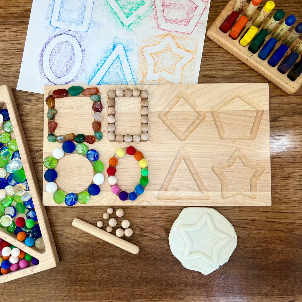 Shapes Tracing Board – Treasures From Jennifer