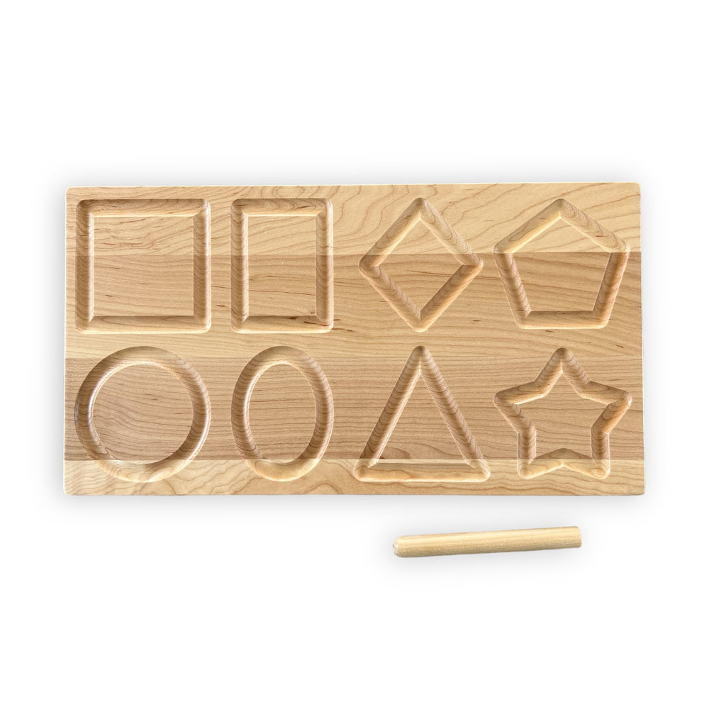 Shapes Tracing Board – Treasures From Jennifer