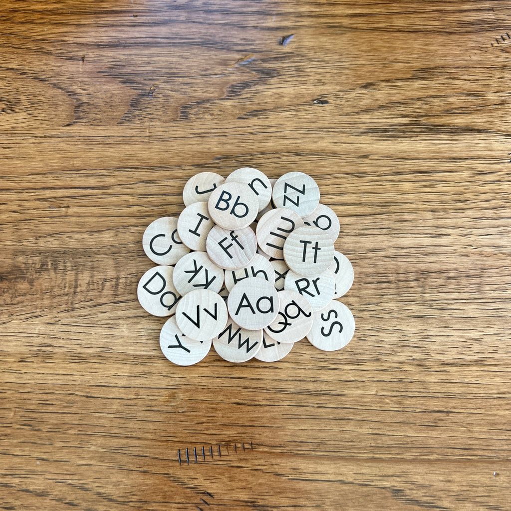Small Coins - Alphabet Double Letters – Treasures From Jennifer