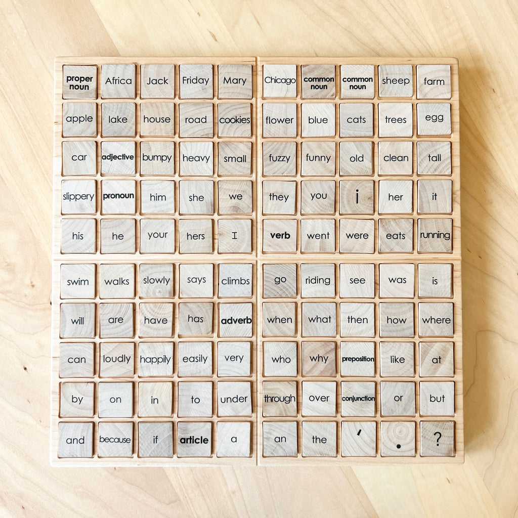 Square Tiles - Grammar – Treasures From Jennifer