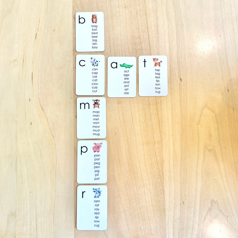 The Spelling Card Game – Treasures From Jennifer