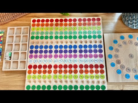 Small Coins - Multiplication Table 15x15 Set – Treasures From Jennifer