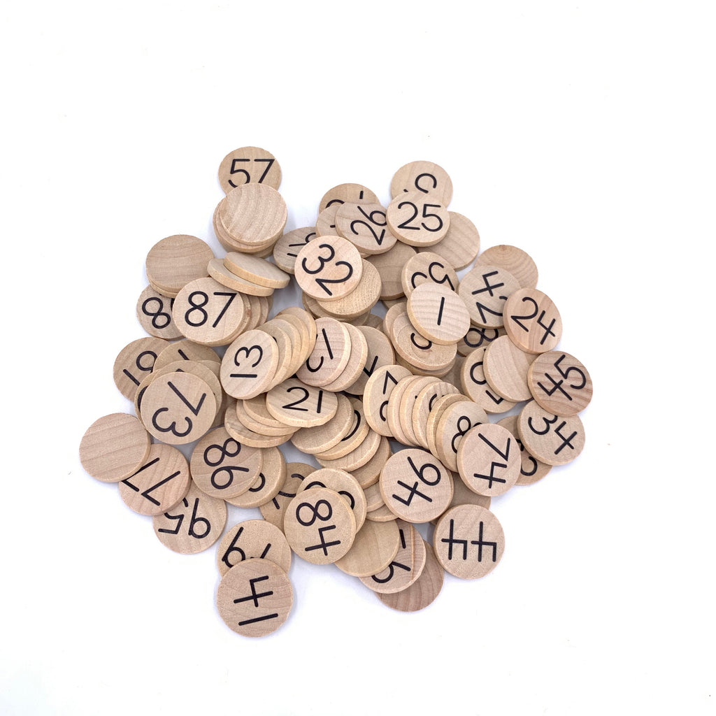 Small Coins - Numbers Set – Treasures From Jennifer