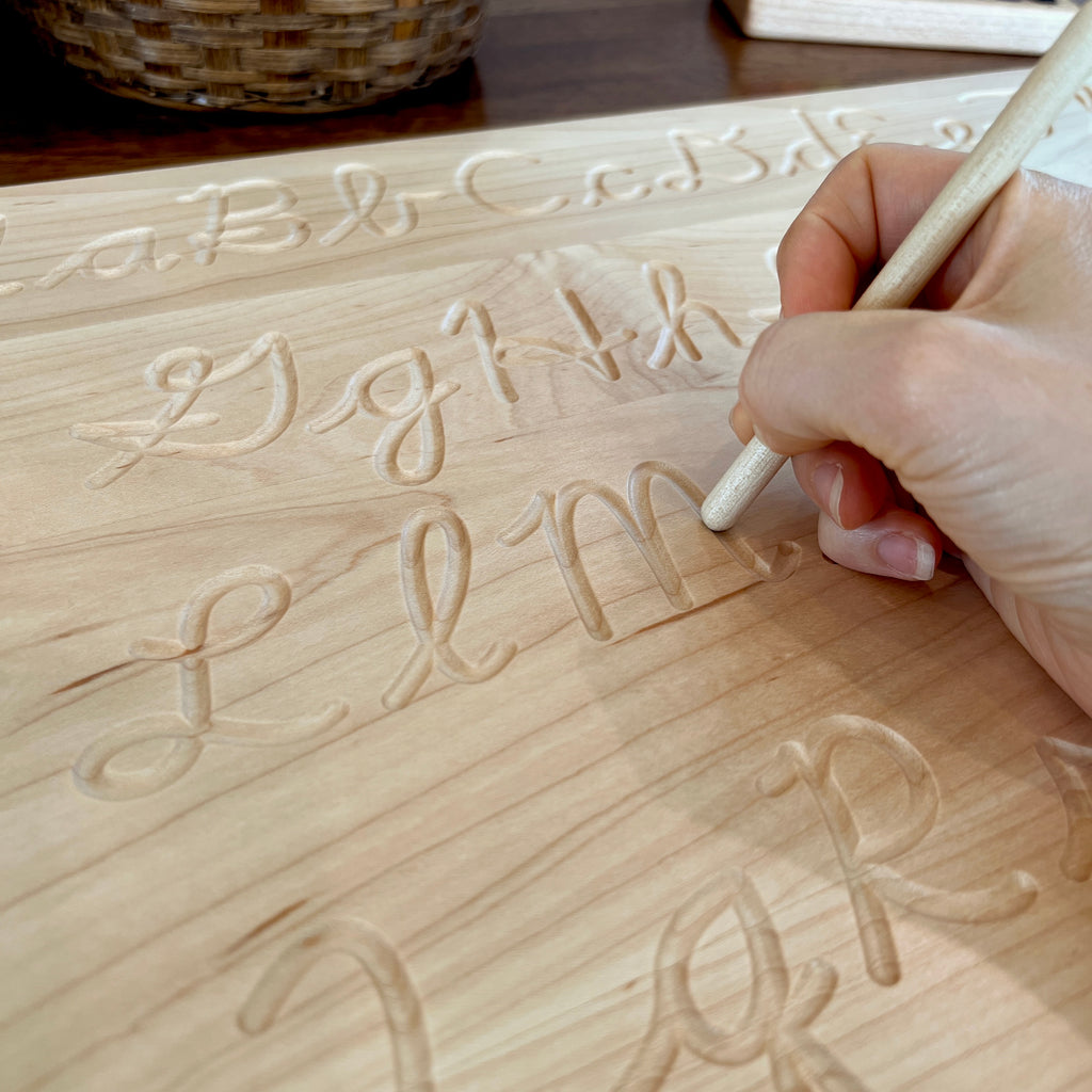 Reversible Print and Cursive Tracing Board – Treasures From Jennifer