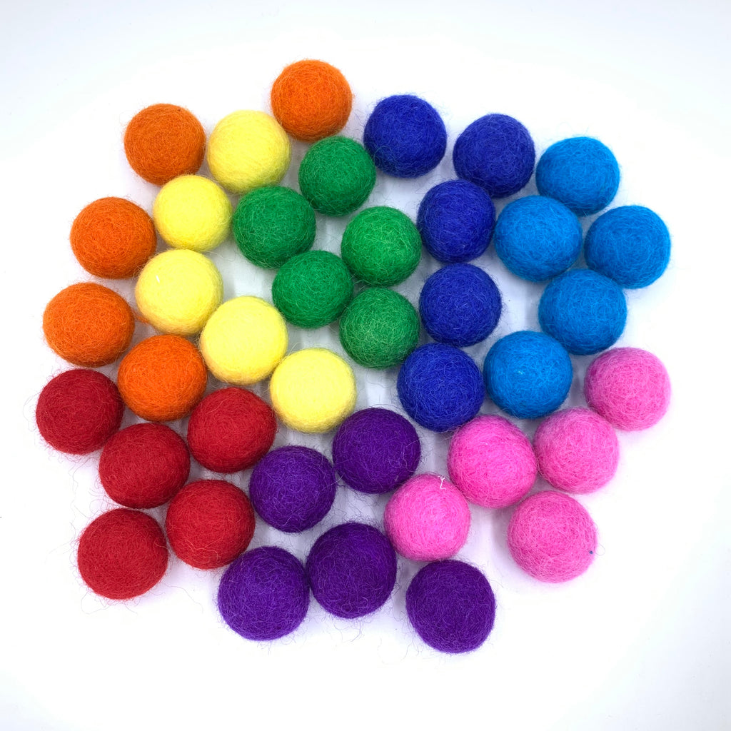 1-Inch Wool Ball – Treasures From Jennifer