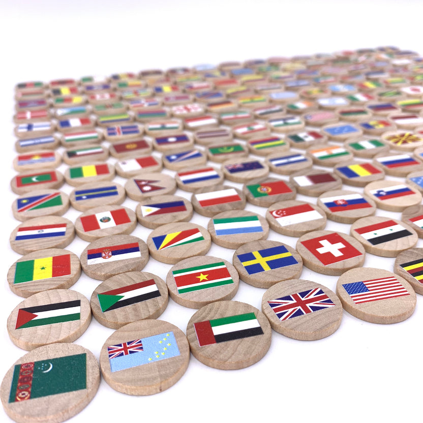 Small Coins - Country Flags – Treasures From Jennifer