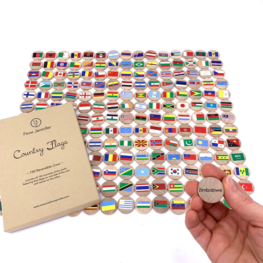 Small Coins - Country Flags – Treasures From Jennifer